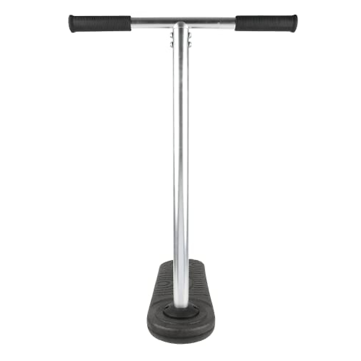 Junior Trainer Stunt Board Scooter - 360 Degree Spinning Base and T-Bar Rotation, Sturdy Base for Practicing Tricks (Black)