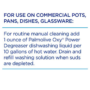 Palmolive Professional Oxy Power Degreaser - 1 Gallon, Pack of 4