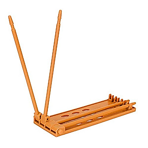 2Pcs Pigeons Foot Ring Holder, Plastic Pigeon Leg Ring Holder Bands Rack Frame for Parrots Racing Pigeon Carrier Pigeon