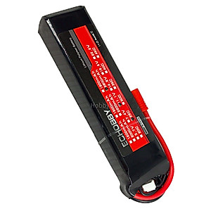 ECHOBBY 11.1V 3S 2600mAh 25C LiPo Battery 3.5mm Banana Plug for RC Airplane Helicopter Quad Copter FPV Drone Multirotor Aircraft