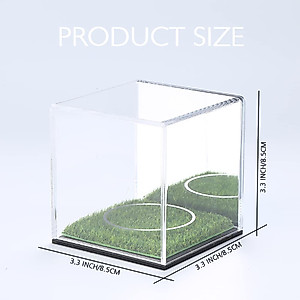 GMAXT Baseball Display Case,New Upgrade Acrylic Baseball Case,UV Protected Baseball Holder Display for Baseball, Tennis Ball, Golf Ball, Billiard Ball,Memorabilia Display Cases