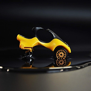 HeadBlade ATX Razor - Original - Rigid Body with Multiblade Design and Non Slip Rubber Ring for Easy Reach, Close Shave