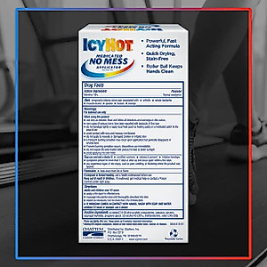 ICY HOT NO Mess APPLICATOR 2.5OZ CHATTEM Incorporated