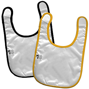 Baby Fanatic Officially Licensed Unisex Baby Bibs 2 Pack - NHL Boston Bruins Baby Apparel Set