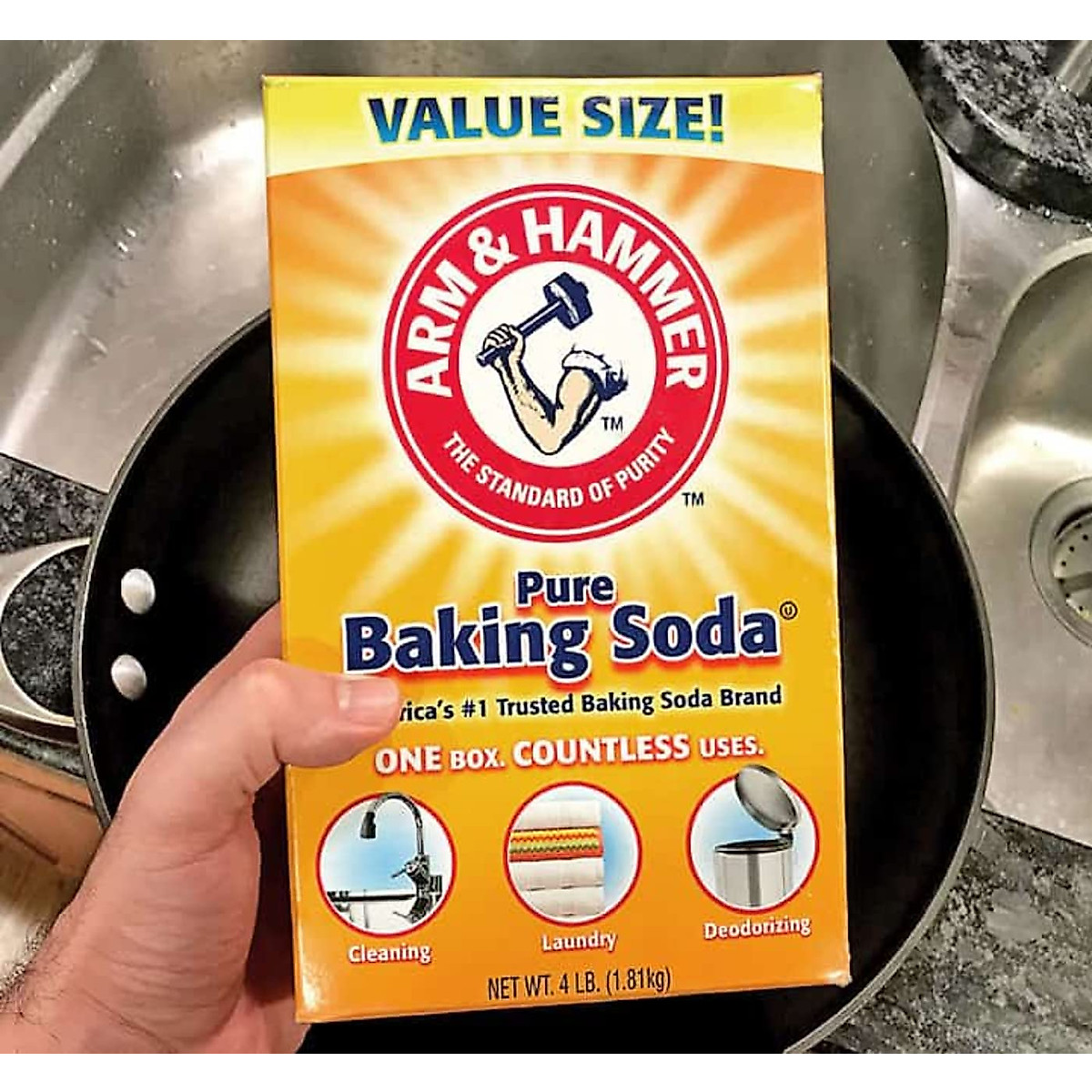 Arm & Hammer Baking Soda Naturally Pure (2-Pack)