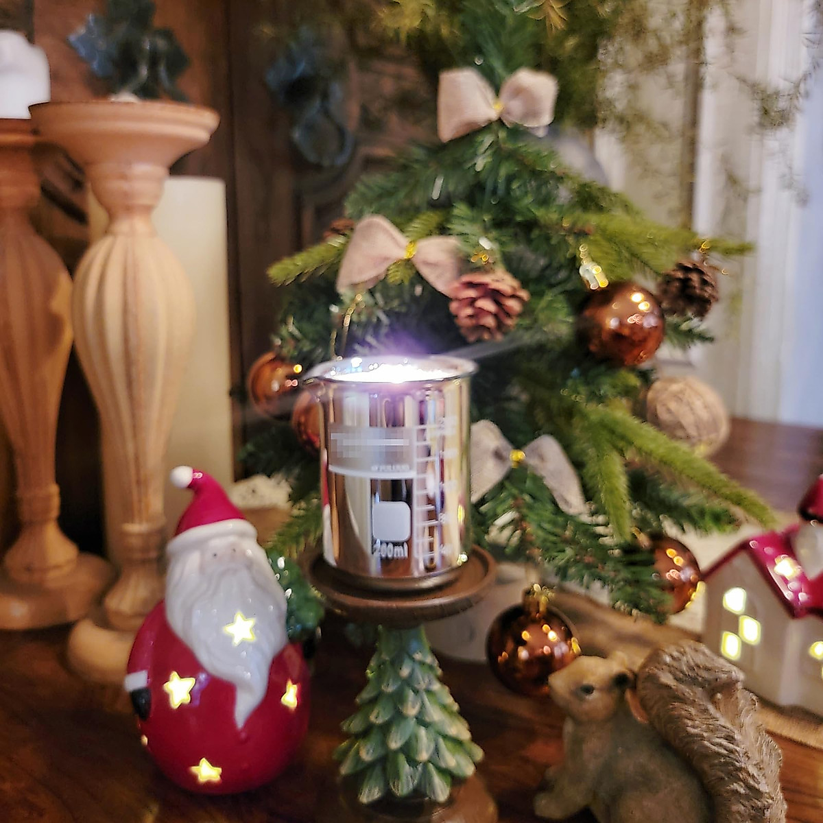 FULUUU Bergamot & Fig Scented Candles for Home - Christmas Gifts for Women Men | Natural Soy Candles | Best Friend Birthday Gifts | 7oz 40 Hours Burn Time