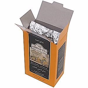 Ahmad Tea Black Tea, Kalami Assam Loose Leaf, 454g - Caffeinated & Sugar-Free