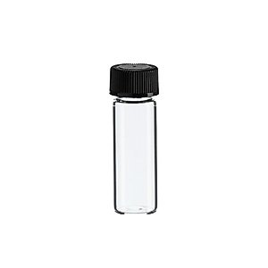 1 Dram Clear Glass Vial - Screw Cap - Pack of 144