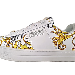 VERSACE JEANS COUTURE Women Court 88 Sneakers White 6.5 US