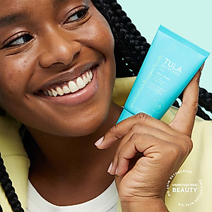 TULA Skin Care Super Soothe Calming Moisturizing Lotion - Calming, Hydrating, & Non-Irritating for Sensitive Skin with Colloidal Oatmeal, Cucumber & Ginger, 1.7 fl. oz.