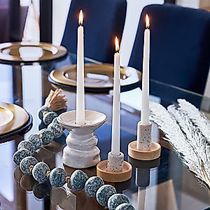 Simply Soson 12 inch White Taper Candles 30 Pack | White Candlesticks | Candle Sticks Bulk | Tapered Candles | Dripless Taper Candles | Long Candles Tall Candlesticks | Dinner Candles | Candles Sticks