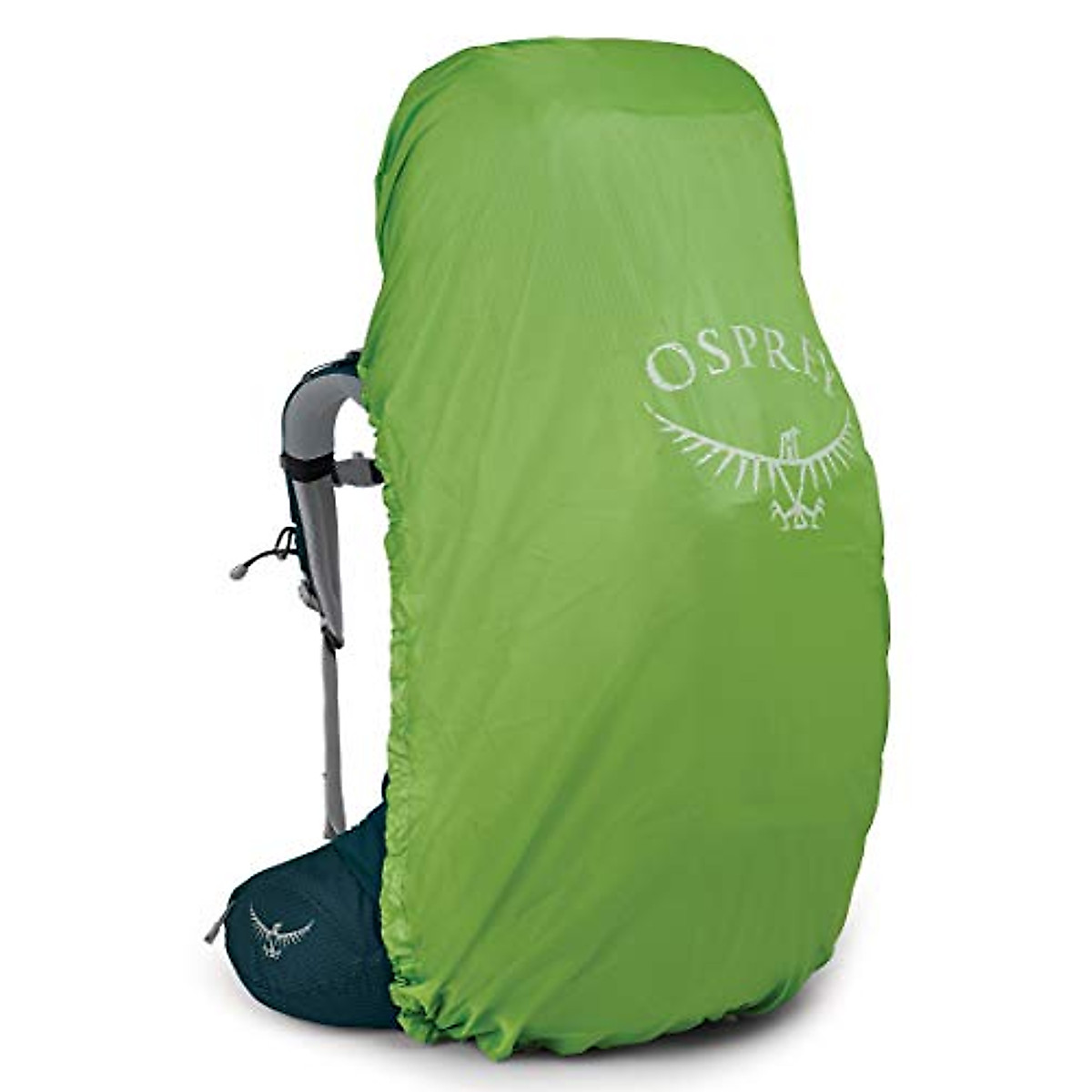 Osprey Ariel Plus 60L Women's Backpacking Backpack, Night Jungle Blue, WXS/S