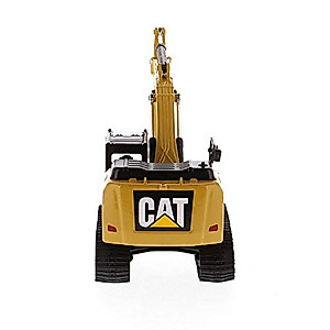 1:64 Scale Caterpillar 320F L Hydraulic Excavator - Construction Metal Series by Diecast Masters - 85690 - Play & Collect - with Functioning Boom - Made of Diecast Metal with Some Plastic Parts
