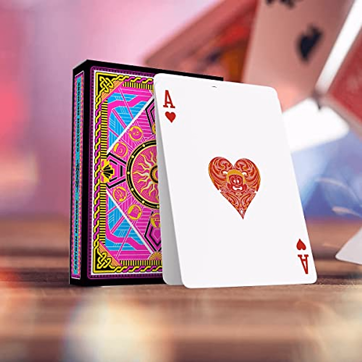 My Pet Elephant Cartoon Pack of Playing Cards - Premium Fancy Card Game with Jokers Included