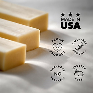 Olivia Care Turmeric Bar Soap -Natural, Vegan & Organic - For Face & Body Exfoliate, Hydrate, Moisturize & Deep Clean - Triple-Milled - Infused with Antioxidants - 8 OZ