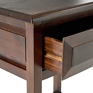 Christopher Knight Home Banks Acacia Wood Accent Table, Brown Mahogany