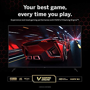 VIZIO 65-Inch V-Series 4K UHD LED HDR Smart TV with Apple AirPlay and Chromecast Built-in, Dolby Vision, HDR10+, HDMI 2.1, Auto Game Mode and Low Latency Gaming (V655-H19) (Renewed)