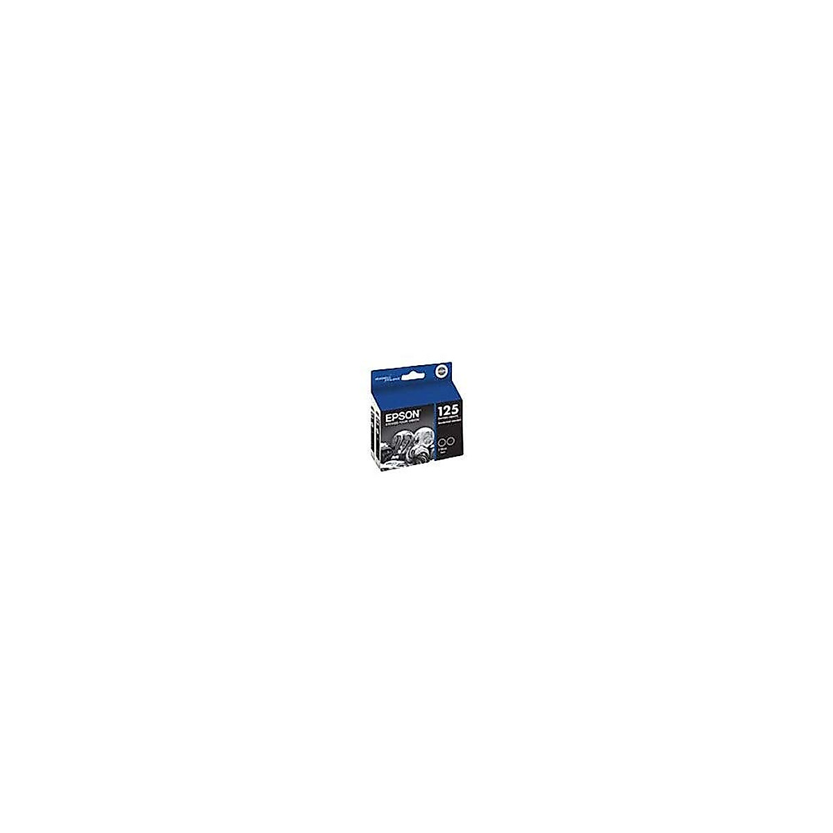 Epson T125120-D2 DURABrite Ultra Black Dual Pack Standard Capacity Cartridge Ink