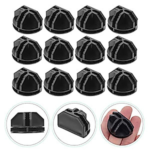 balacoo Wire Connectors Mesh Fence 12pcs Plastic Connector Wire Cube Connectors Modular Organizer connectors Closet Storage connectors Wire Grid Cube Cabinet Shelf Storage Racks Shelves