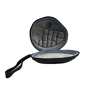 Vexko Mouse Travel Case Compatible with Logitech Ergo M575 Wireless Trackball Computer Mouse - Case Only (Black/Gray)