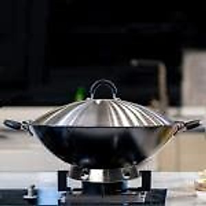 Stove Rack Home Pan Stand Support Gas Cooker Stainless Steel Reversible Pots Holder(2pcs 23.5cm)