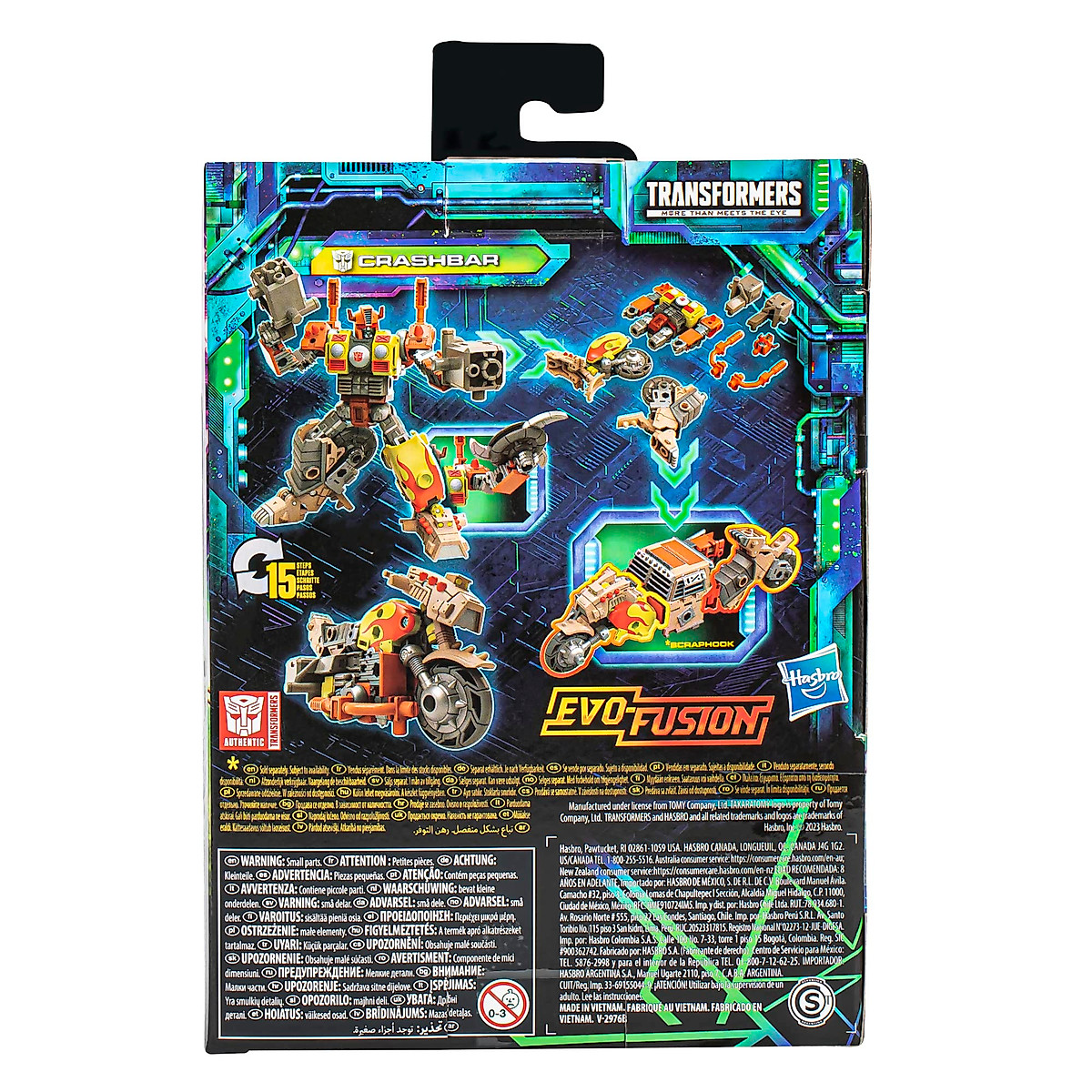 Transformers Toys Legacy Evolution Deluxe Crashbar Toy, 5.5-inch, Action Figure for Boys and Girls Ages 8 and Up