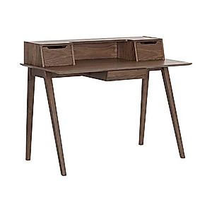 Sunpan Office Desk, Walnut (104825)