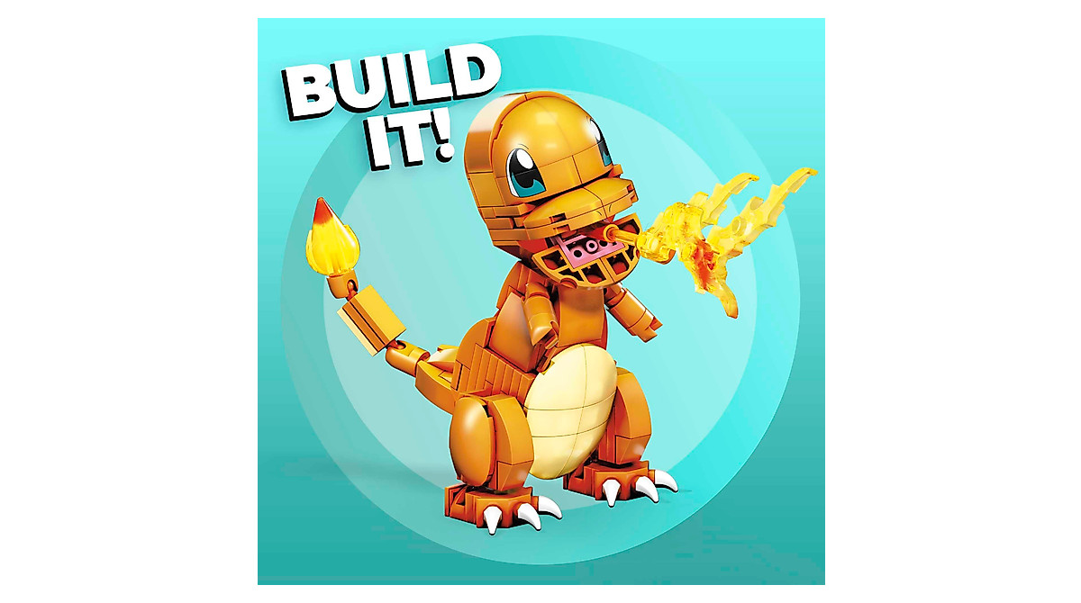 Build Your Own Charmander with MEGA Toys