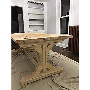Farmhouse Style Dining Room Table - Benches sold separately - Various sizes available