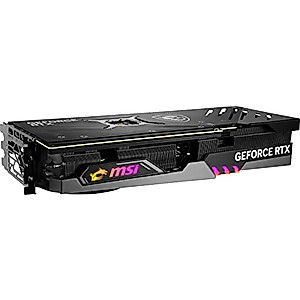 MSI Gaming GeForce RTX 4070 Ti 12GB GDRR6X 192-Bit HDMI/DP Nvlink Tri-Frozr 3 Ada Lovelace Architecture Graphics Card (RTX 4070 Ti Gaming X Trio 12G)