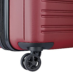 Delsey Adults-Unisex's Hand Luggage, Red, cabine XS (55 cm-43 L) New