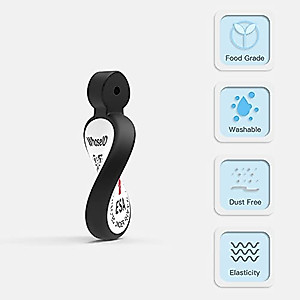 QR Dog Tag, ESA Dog ID Tag, Emotion Service Animal Tag, Quiet Dog Tag, Silent Silicone Dog Tag, Modified Pet Online Profile, Lightweight Durable Cat Tag, Personalized Custom Dog Tag (ESA, White)