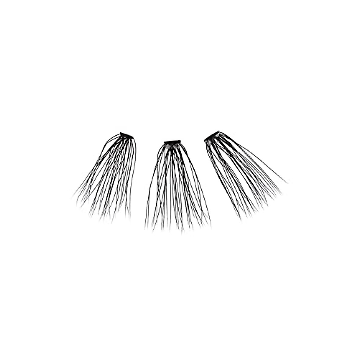 KISS Lash Couture Luxtension False Eyelashes, 'Lash Extension Kit', 12 mm, Includes 40 Wisps, Tweezers, Spoolie, Semi-Permanent Lash Adhesive And Remover, Contact Lens Friendly, Easy to Apply, Reusable Strip Lashes