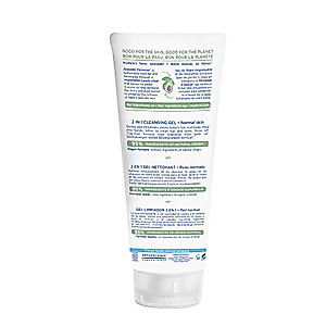 Mustela Baby 2-in-1 Cleansing Gel - Baby Body & Hair Cleanser - with Natural Avocado - Biodegradable Formula & Tear-Free - 6.76 fl. oz. (Pack of 1)