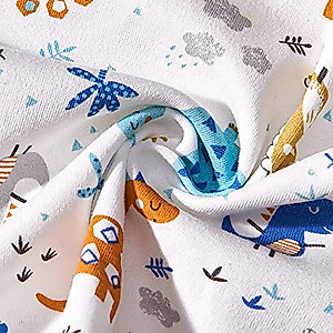 Baby Swaddle Blankets for Baby Boy Girl 0-3 Months ,Hypoallergenic Skin-Friendly Baby Swaddle,Cute Little Soccer Ball, Dinosaur, Adjustable Newborn Swaddles Sleep Sack,Baby Swaddle Sack,3 Pack