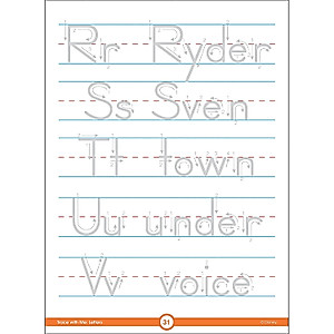 Disney Learning Frozen 2 Trace With Me Letters Tracing Books for Kids Ages 3-5, Preschool Upper- and Lowercase Letter Tracing Wipe Clean Workbook, Dry Erase Handwriting Practice Book for Kids, Pre K +