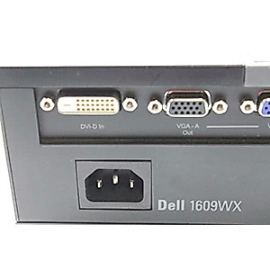 Ebid-Dealz Replacement for Portable Digital Projector DLP 2500 Lumens HD 1080i 1280 x 800 Resolution Dell 1609WX CWK91 Black