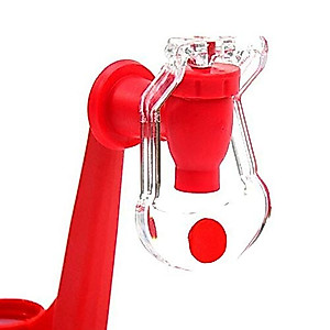 Upside Down Drinking Fountains Beverage Dispenser Soda Cola Beer Switch Pressure Red