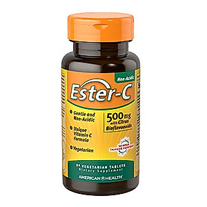 Ester-C® 500 mg with Citrus Bioflavonoids Veg. Tablets 90
