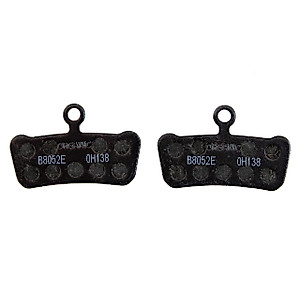 SRAM Disc Brake Pads - Organic Compound, Steel Backed, Quiet, For Trail, Guide, and G2