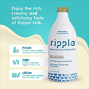 Ripple, Pea Milk, Original, 48 Oz