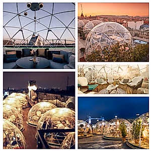 Garden Igloo - Improved Version V2 - 12' Walk-in Garden Dome Igloo