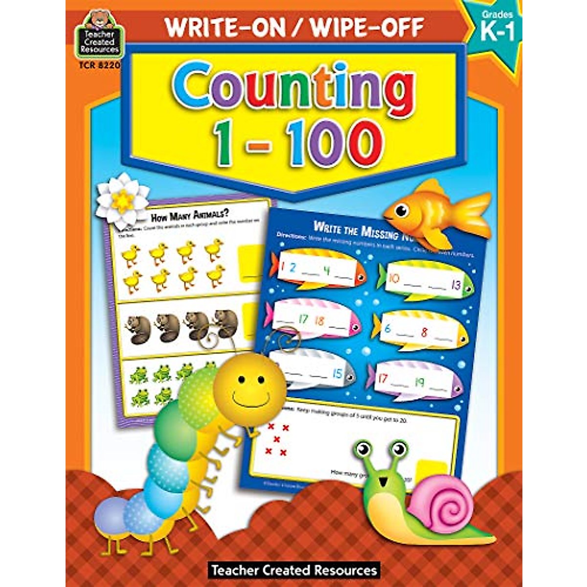 Teacher Created Resources Counting 1-100 Write-On/Wipe-Off Book