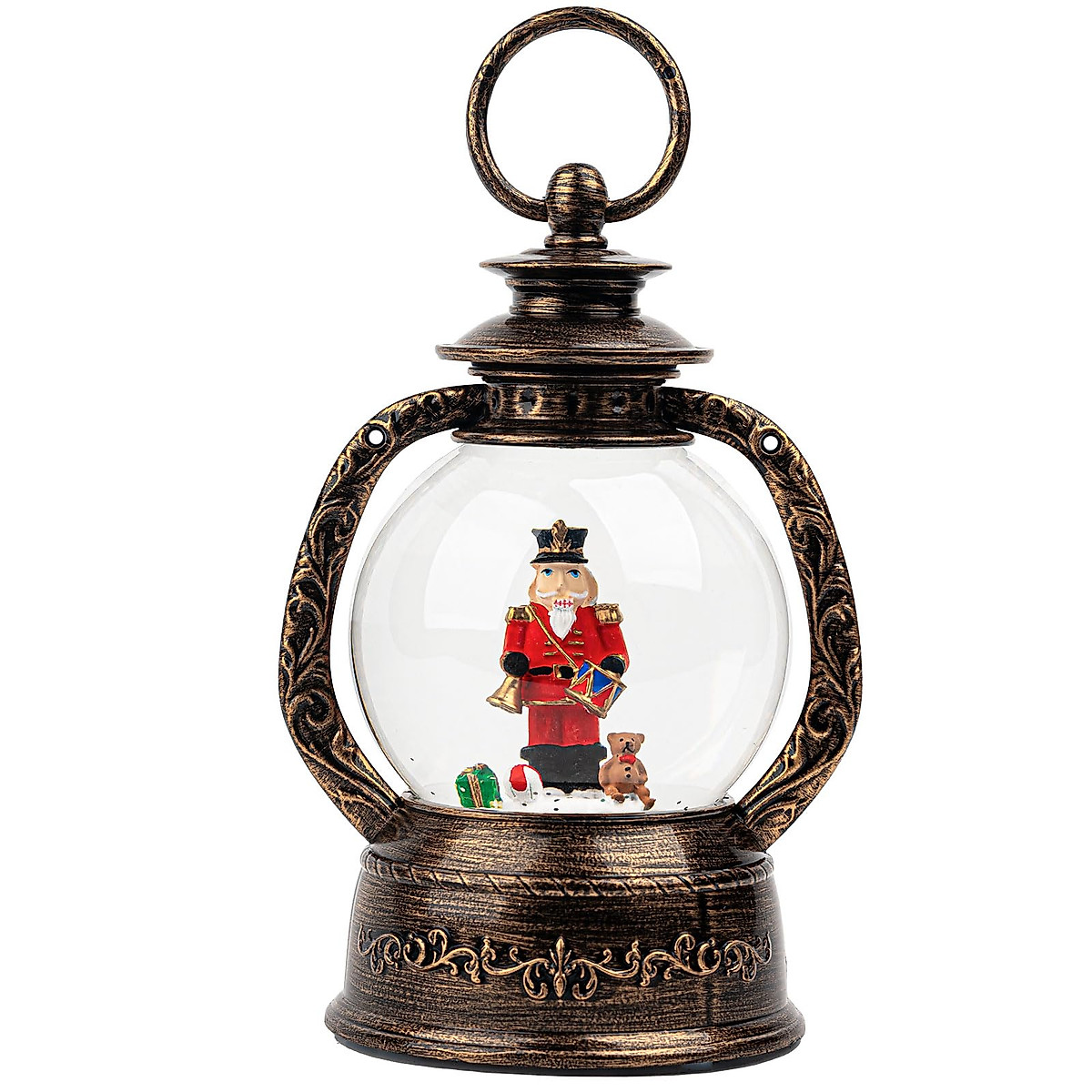 Christmas Musical Snow Globe Lantern