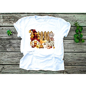 Fall Gnome Pumpkin Sublimation Transfer, Ready to Press, Autumn, Leaves, Pumpkins, Gnome Sublimation Transfer, Harvest, Ready to Use (Mug x4)