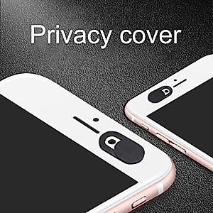 SamFansar 6Pcs Camera Lens Covers Privacy Protection Convenient Ultra Thin Universal Laptop Tablet Anti-Spy Webcam Covers Black