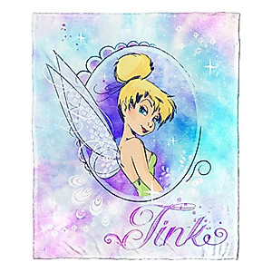 Northwest Fairies Silk Touch Throw Blanket, 50" x 60", Cosmic Tink