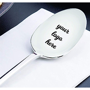 Customised - Personalised Spoon | Mentioning of Special Occasional Surprise Names and Dates | Custom Engraved Spoon | Wedding Friendship Valentines Days | Thanks Giving- 7 Inch can Customise any Text