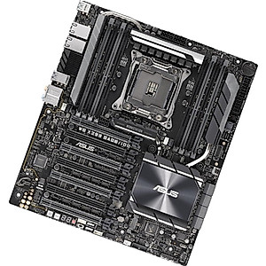 Asus WS X299 SAGE/10G Workstation Motherboard - Intel Chipset - Socket R4 LGA-2066 - SSI CEB - 1 x Processor Support - 128 GB DDR4 SDRAM Maximum RAM - 4.20 GHz O.C, 4.13 GHz O.C, 4 GHz O.C, 3.60 GH