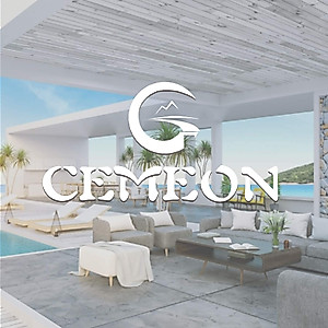 Cemeon 120 Gallon Outdoor Large Deck Storage Box, Resin Wicker Patio Storage Container for Patio Cushions, Gardening Tools and Toys (Dark Gray)